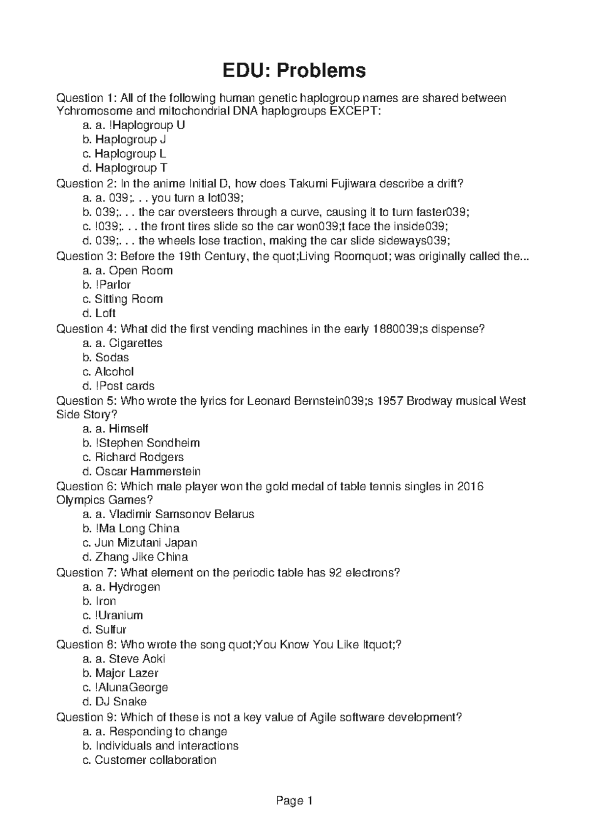 EDU141-Final-3 - EDU141-Final-3EDU141-Final-3EDU141-Final-3 - EDU: Problems Question 1: All of ...