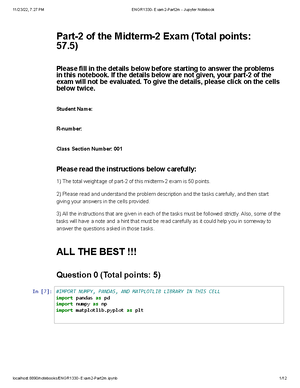 ENGR1330-Assignment 2 - Week 2 Assignment Full name: Bryce M. Collier R#: Title of the notebook ...