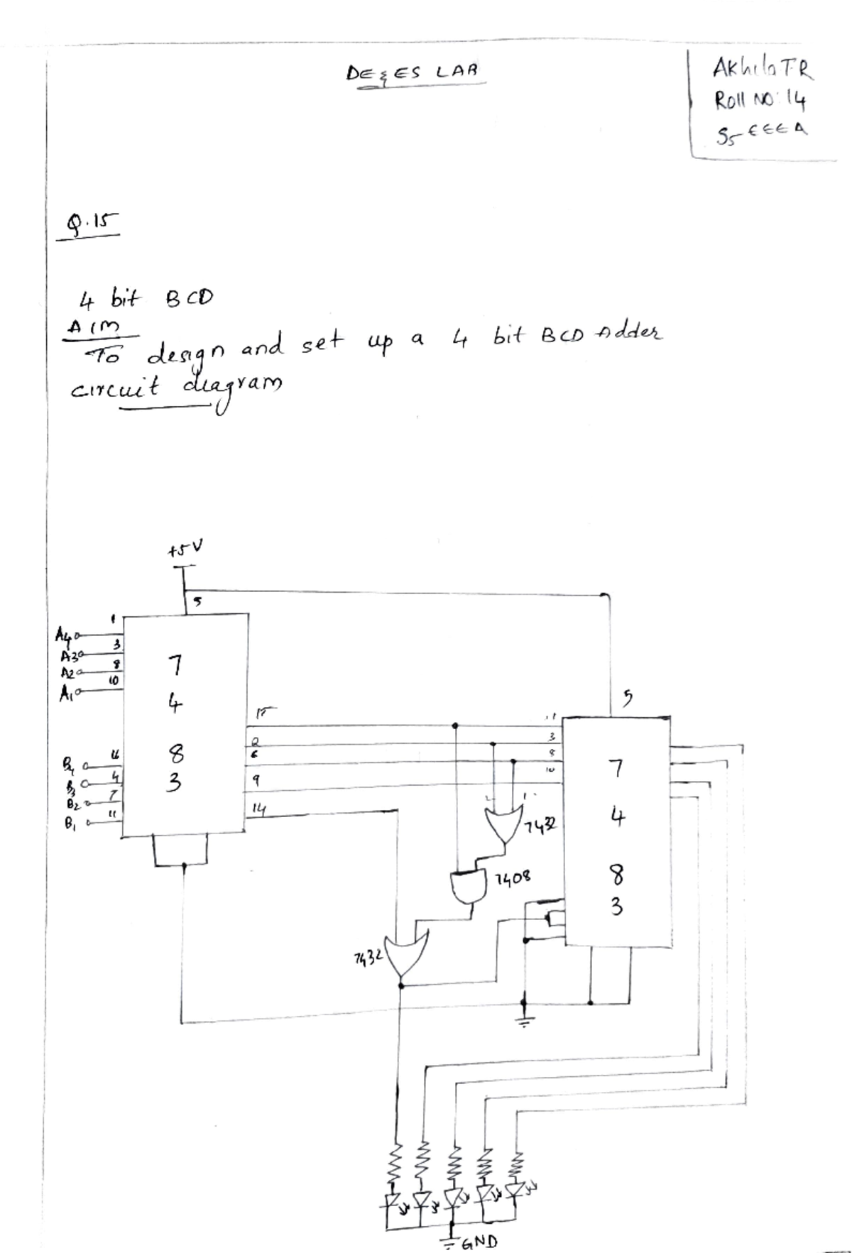 Lab assignment 1 - bE; ES LAR Akhelh TR Rotl o l S¬EeA I 4 bf B CD A (M To desqn and set up a 4 ...