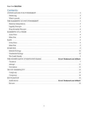 Full Model Penal Code - Model Penal Code TABLE OF CONTENTS PART I. GENERAL PROVISIONS ARTICLE 1 ...