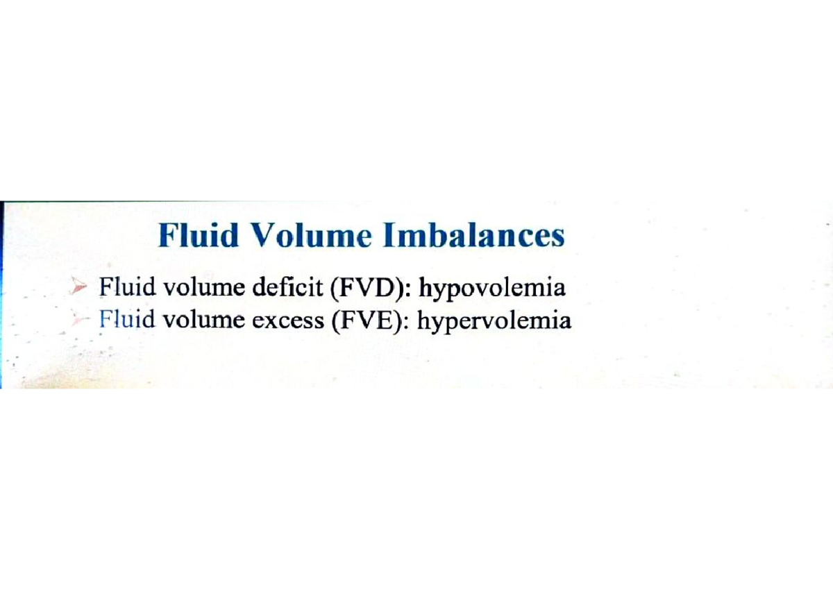Inbound 2572898706636810398 - Fluid Volume Imbalances Fluid volume ...