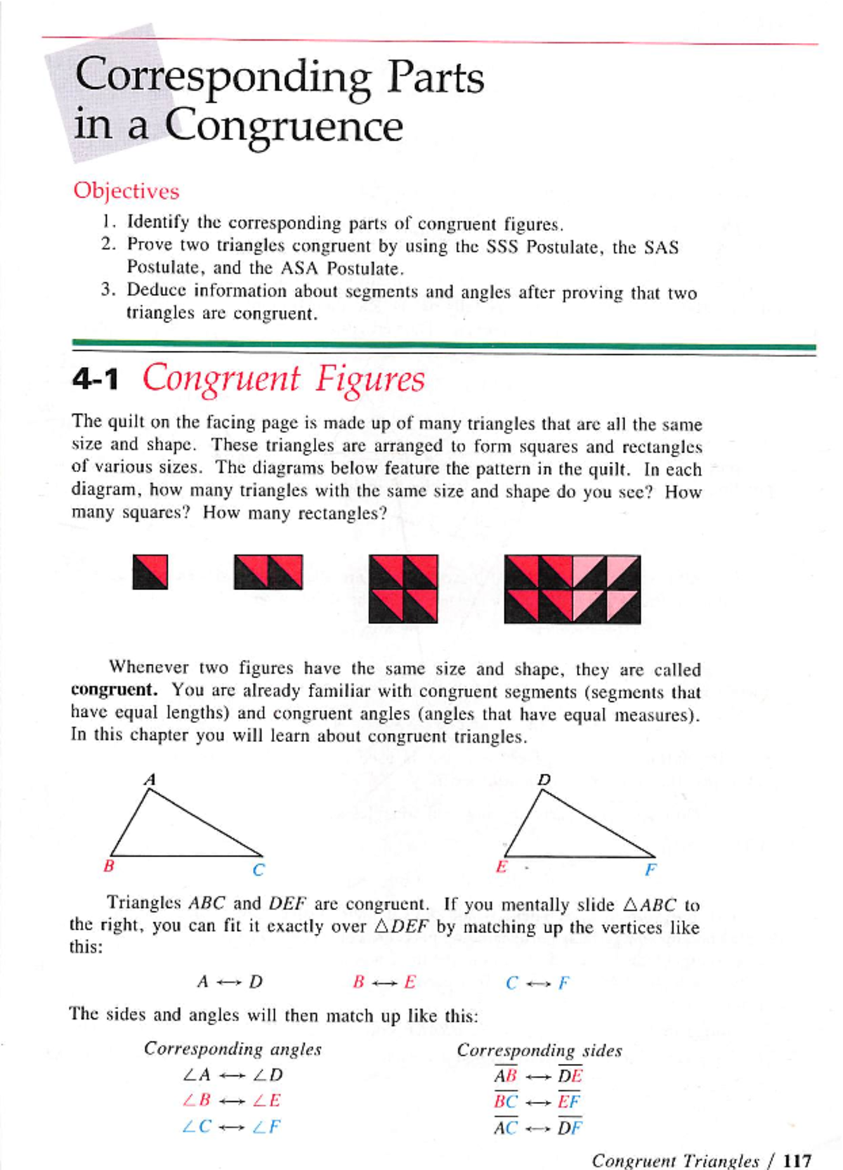congruent triangles geometry chapter you know it yayyay - MEC ENG 281 ...