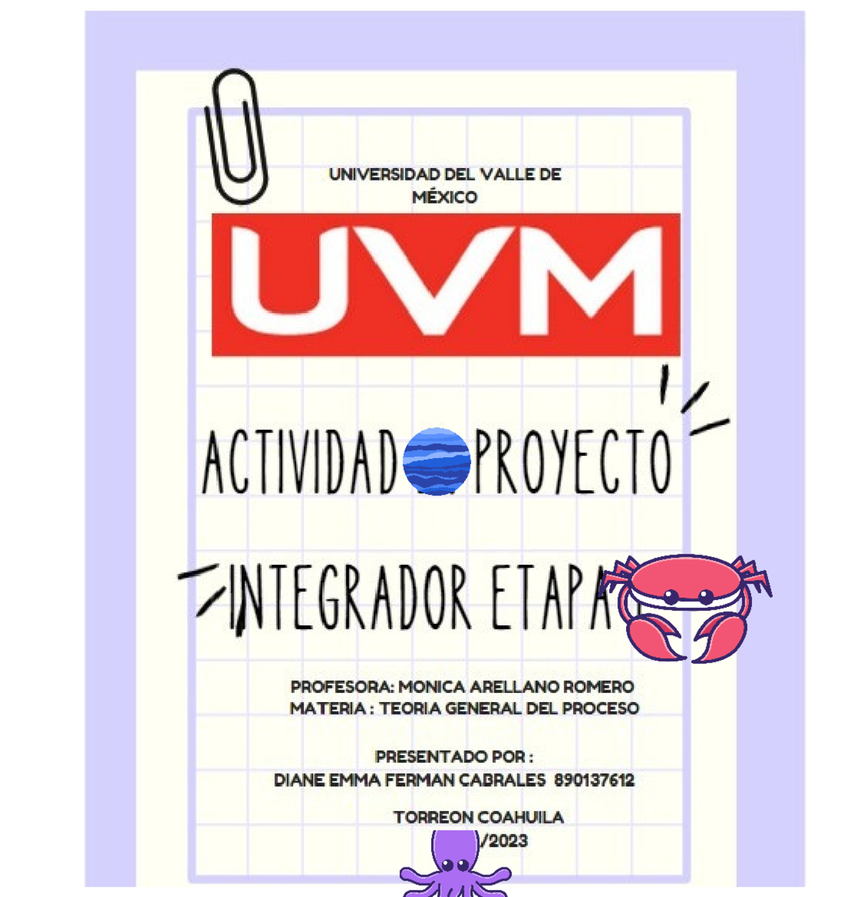 Teoria general del proceso actividad 7 proyecto integrador etapa 7 ...