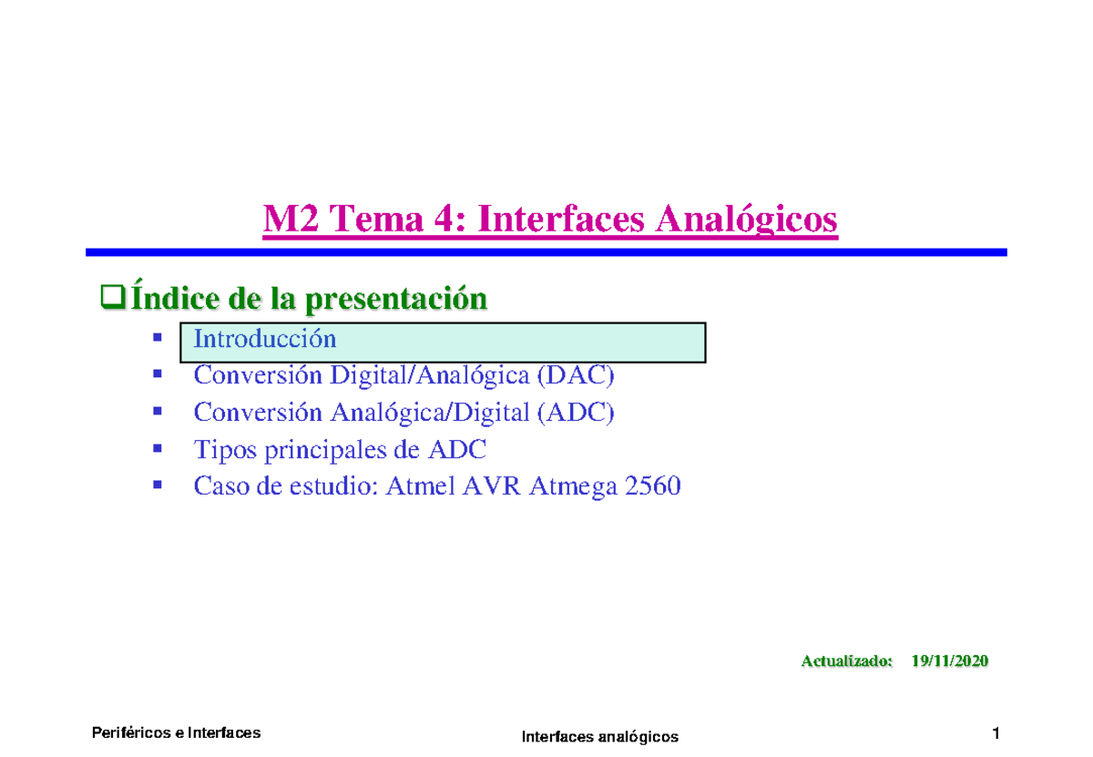 21-22 M2T4-Interfaces Analogicos - Actualizado: M2 Tema 4: Interfaces ...