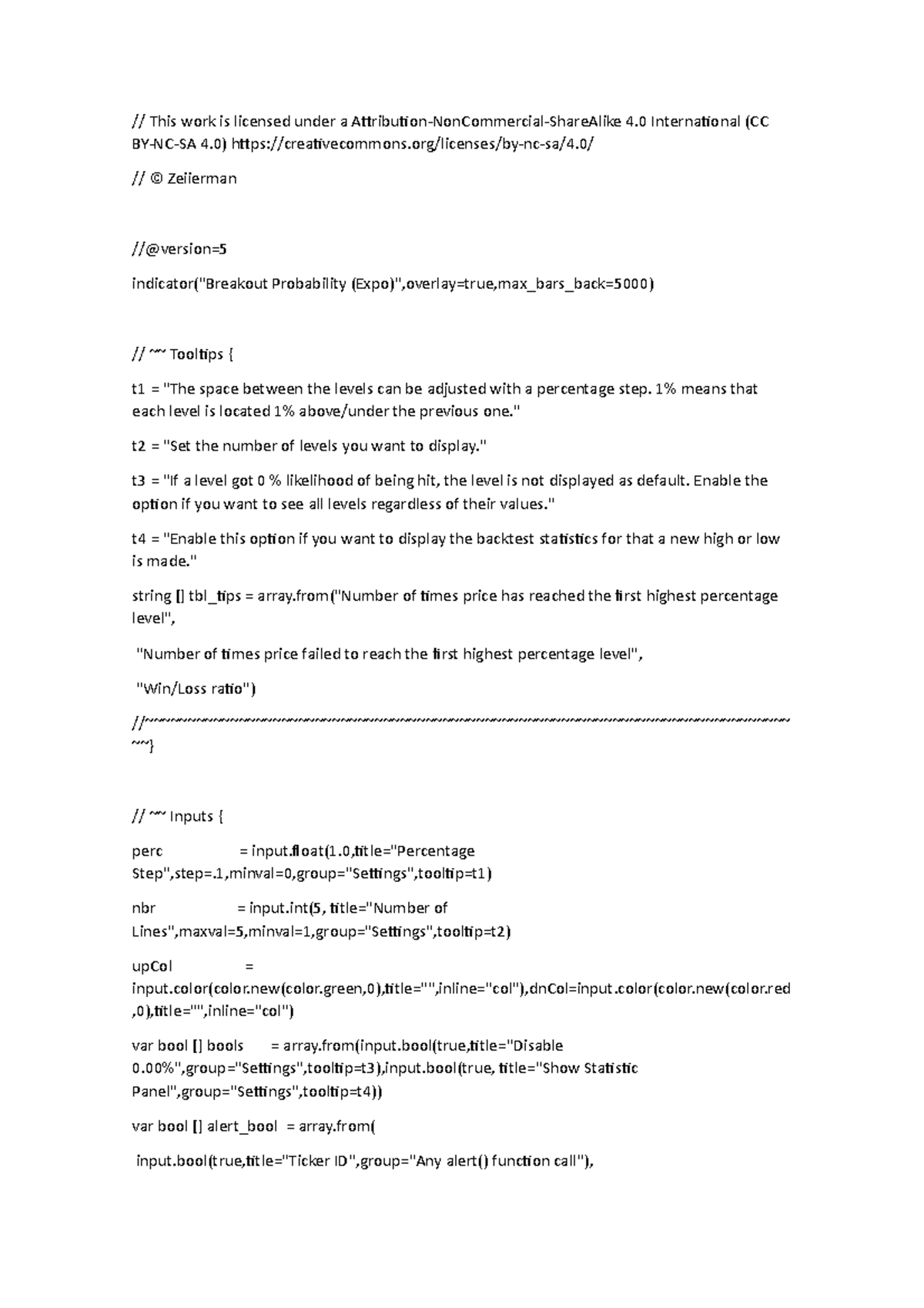 Breakout Probability - // This work is licensed under a Attribution-NonCommercial-ShareAlike 4 ...