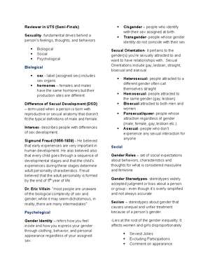 WEEK 7 Physical SELF - UTS - WEEK 7: PHYSICAL SELF: The Physical Self ...