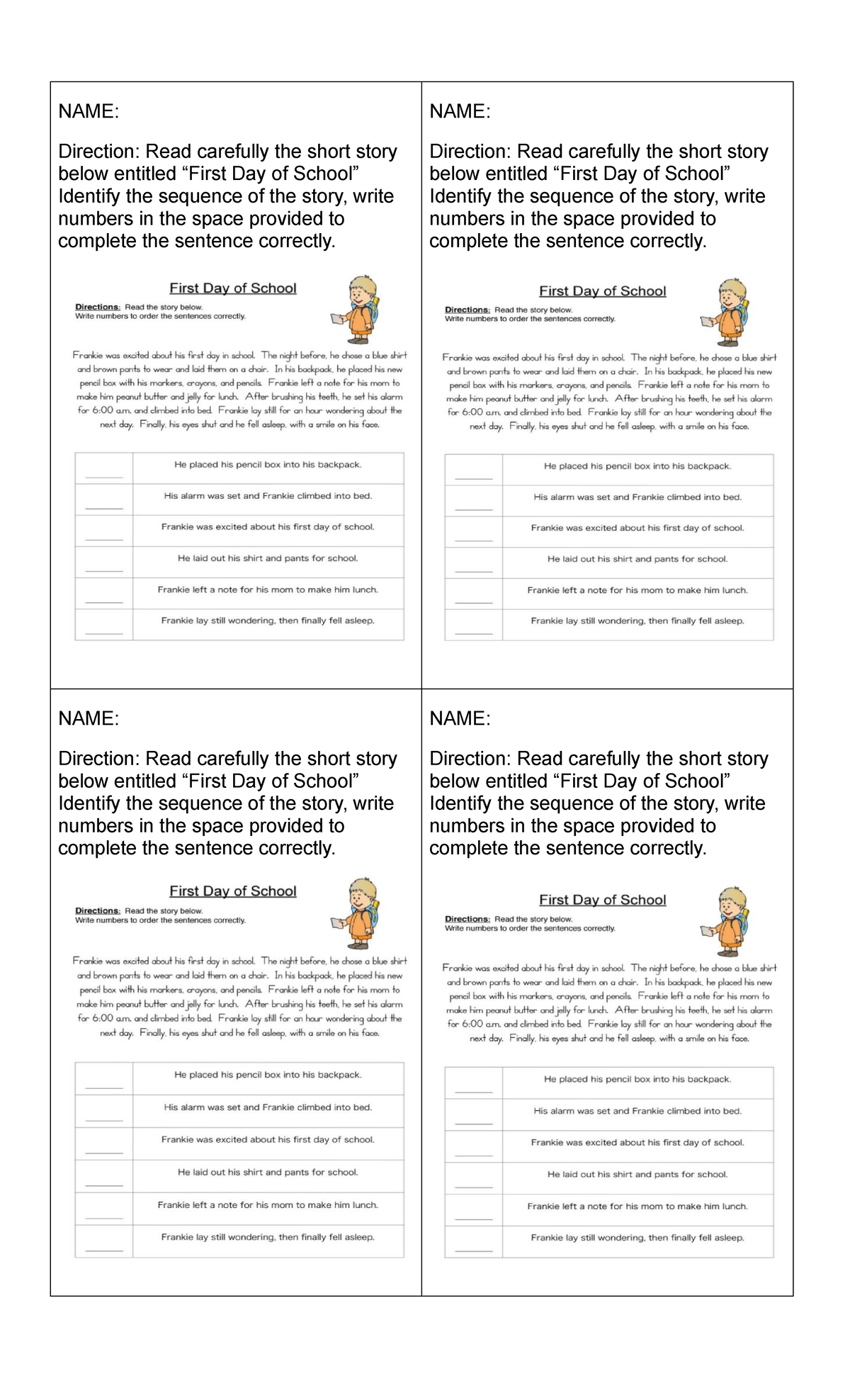 Evaluation - This may help you to complete your lesson plan activities ...