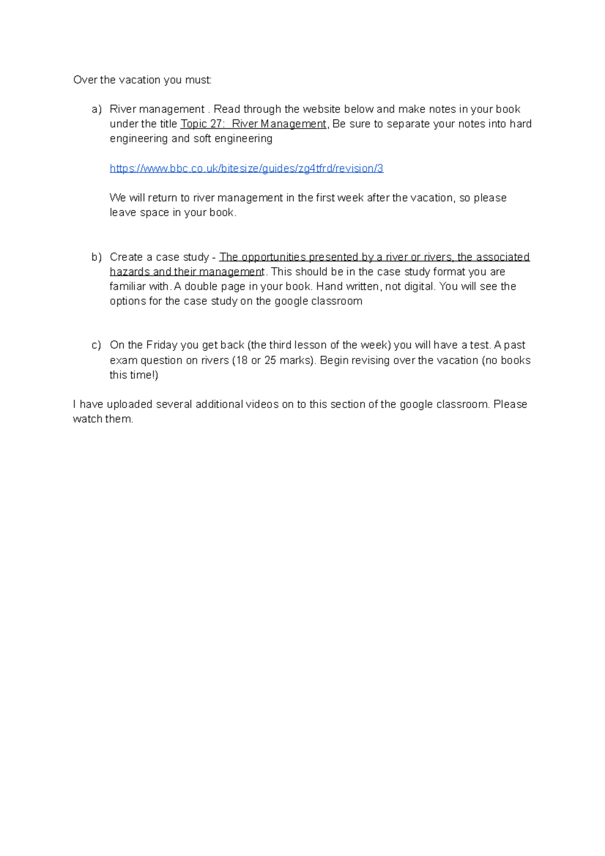 Holiday Work Case Study Over The Vacation You Must A River holiday-work-case-study-over-the-vacation-you-must-a-river