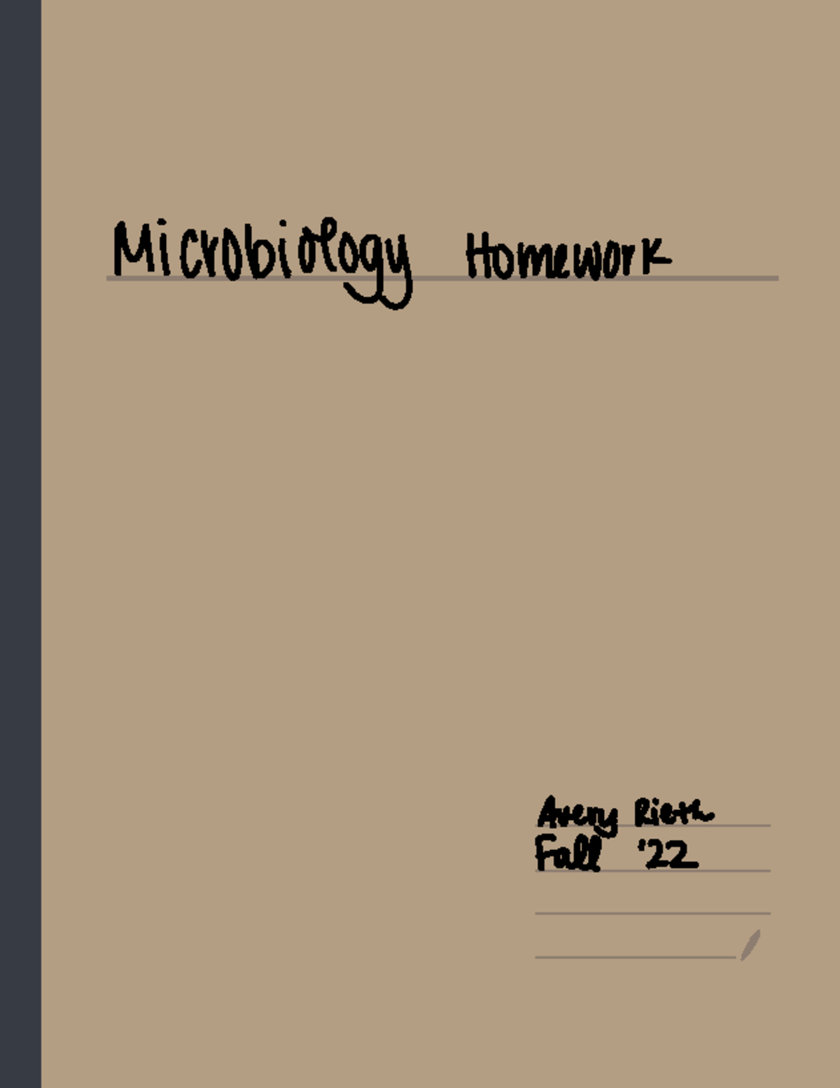 Microbiology Homework 3 - Microbiology Homework Avery Rieth Fall ' 22 ...