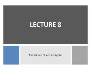 Discrete Structure Lecture notes - COMSATS Abbottabad LECTURE APPLYING ...