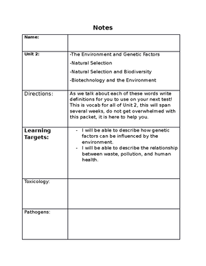 APES Unit 2 Module 11 Ecological Tolerance - MODULE 11: Ecological ...