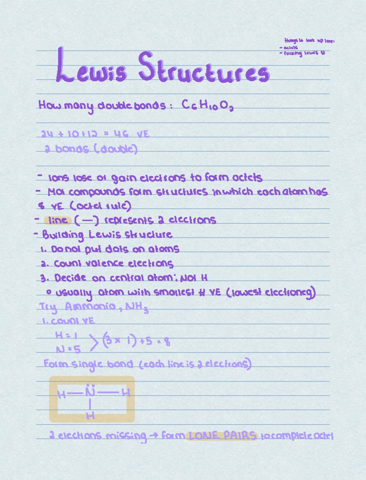 Lewis structures lecture notes - CHEM 130 - Studocu
