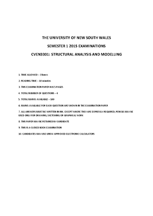 Structural Analysis Cheat Sheet - Warning: TT: undefined function: 22 ...