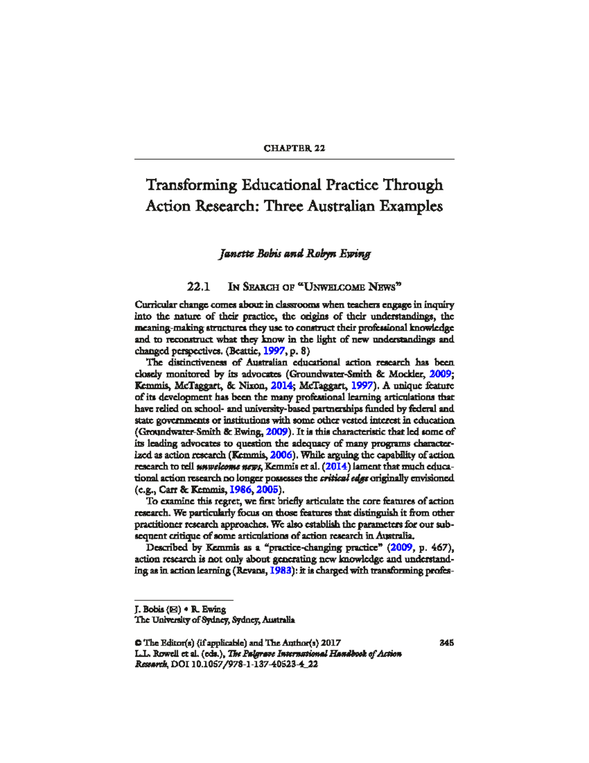 Using Action Research for Educational Reform in the Nation of Mongolia ...