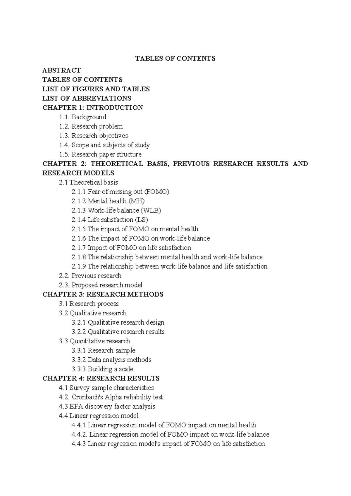 FILE NỘI DUNG Chính - HHKHK - TABLES OF CONTENTS ABSTRACT TABLES OF CONTENTS LIST OF FIGURES AND ...