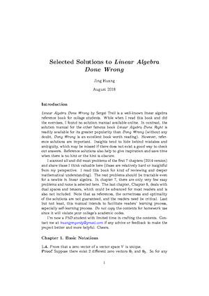 선형대수 7판 1장 짝수 답지(elementary-linear-algebra-7th-edition-larson-solutions ...