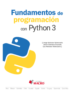 Producto Académico No. 01 - Universidad Continental Curso Fundamentos de Programación Trabajo ...