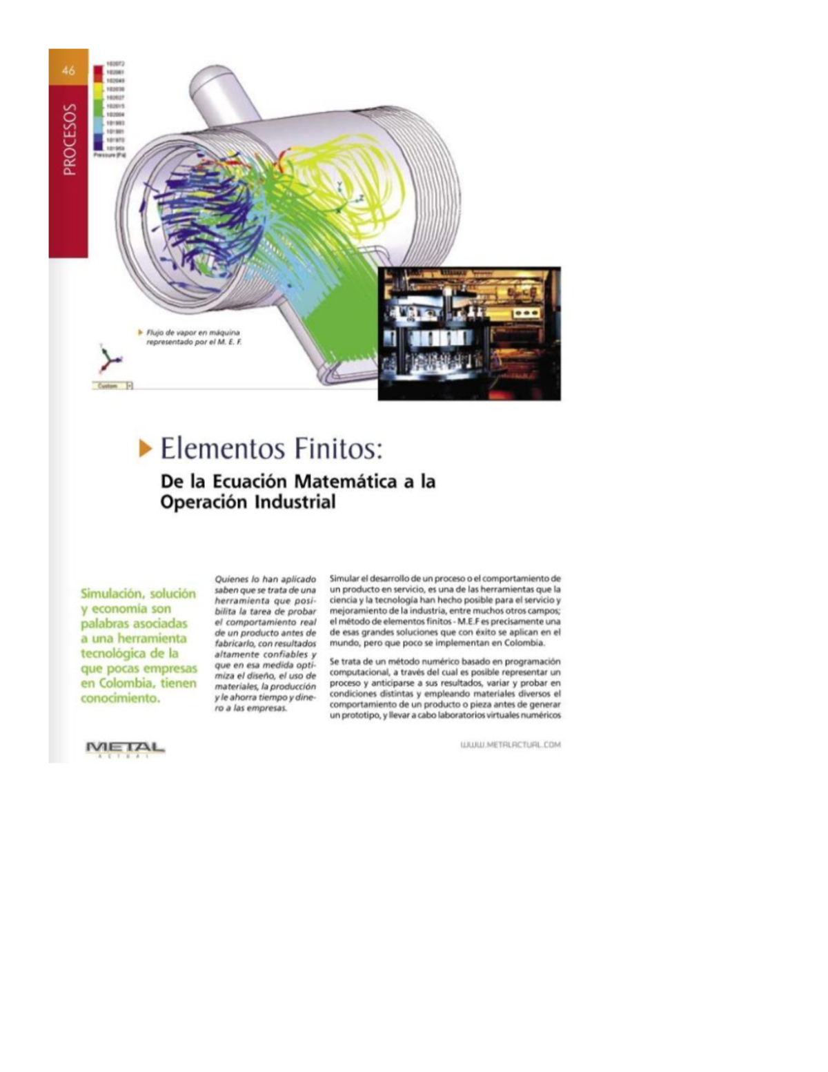 Elemento Finito Metal Actual - Física IV - Área I Físico-Matemáticas ...