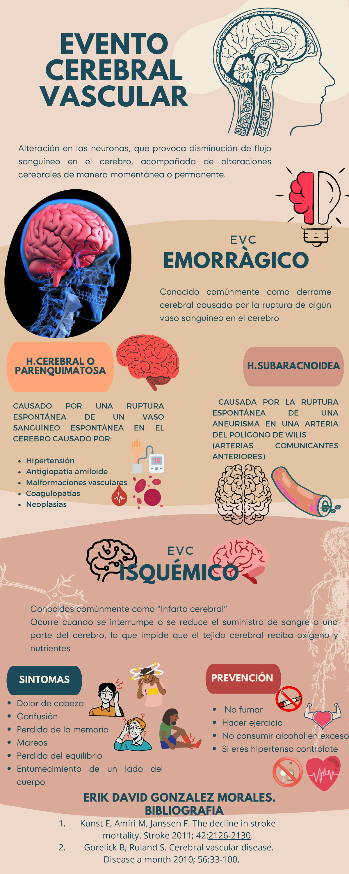 Infografía de Evc - Infografía de arritmia y entre otros temas - H O ...