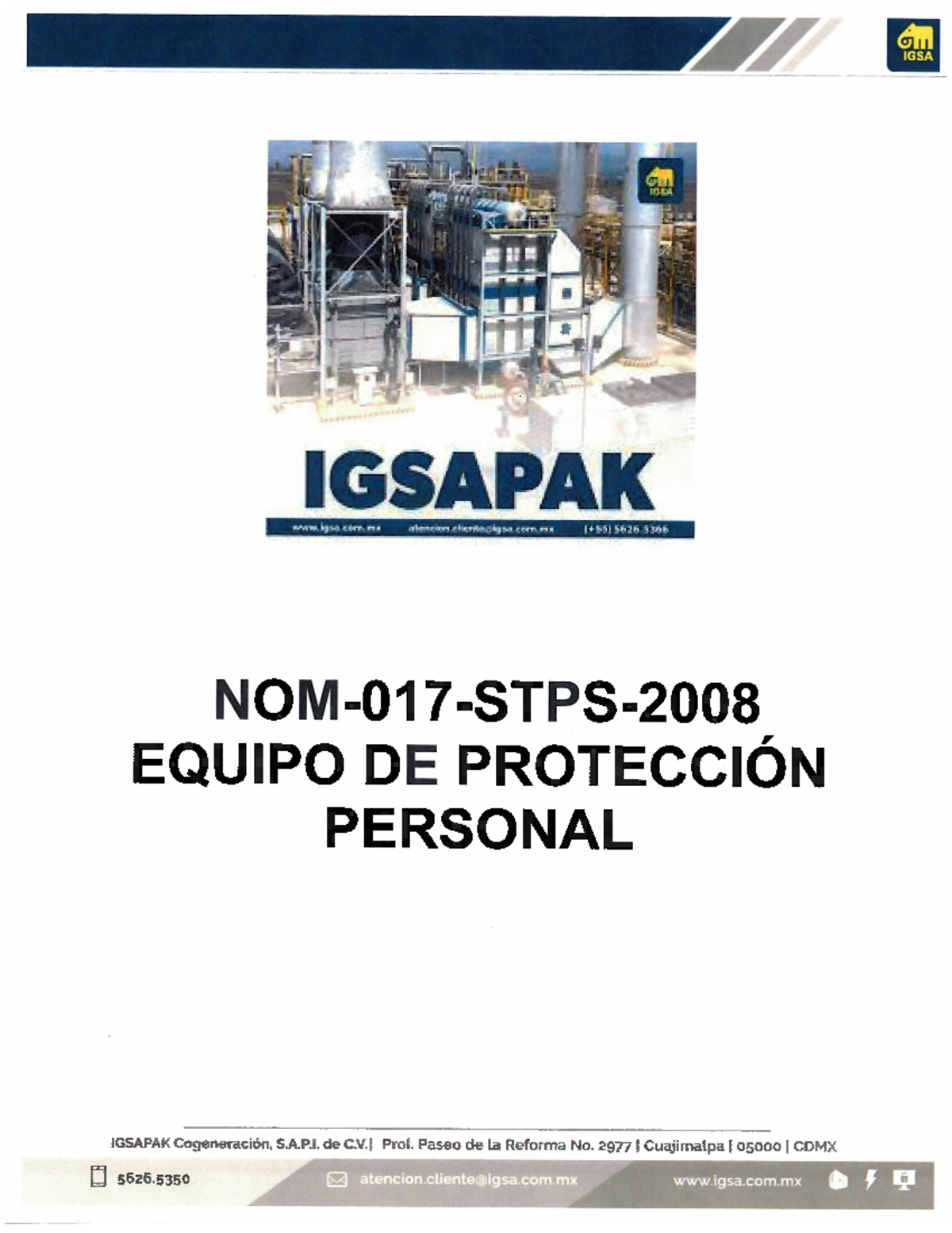 Analisis DE Riesgo Determinacion DE EPP NOM 017-STPS-2008 - Análisis ...