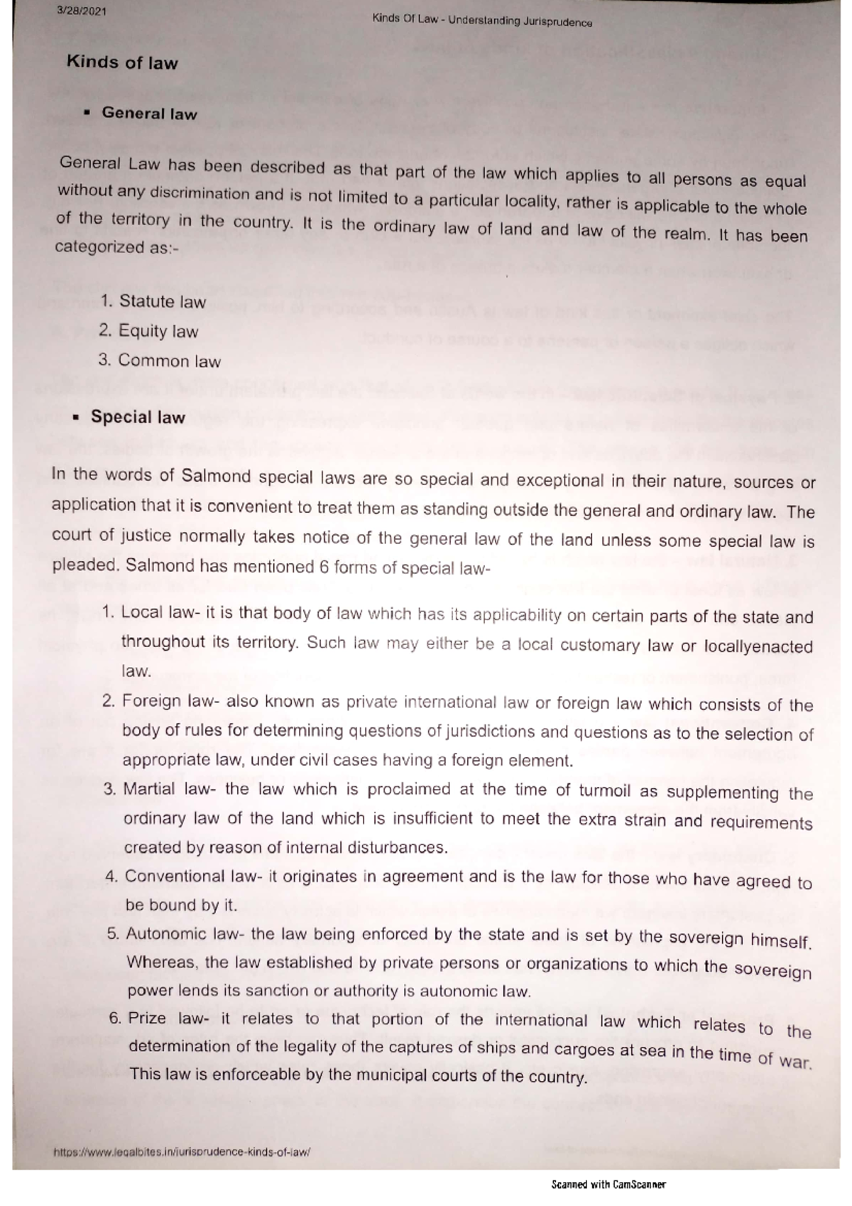 Cam Scanner 04-05-2021 12 - Company Law I - Studocu