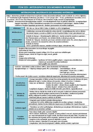 ITEM 219 - Fdrcv - ITEM 219 : FACTEURS DE RISQUE CARDIOVASCULAIRE FdRCV ...