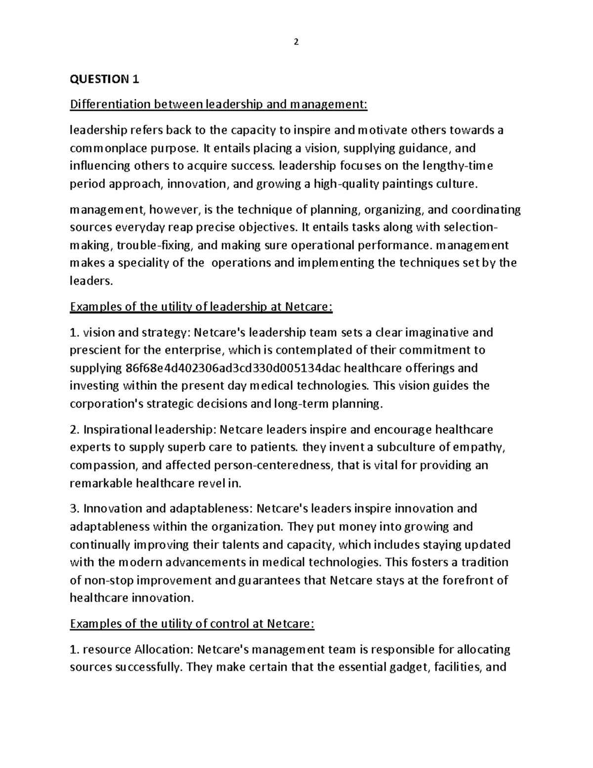 MNG3702 Assessment 02 - Assignment answers - QUESTION 1 Differentiation ...