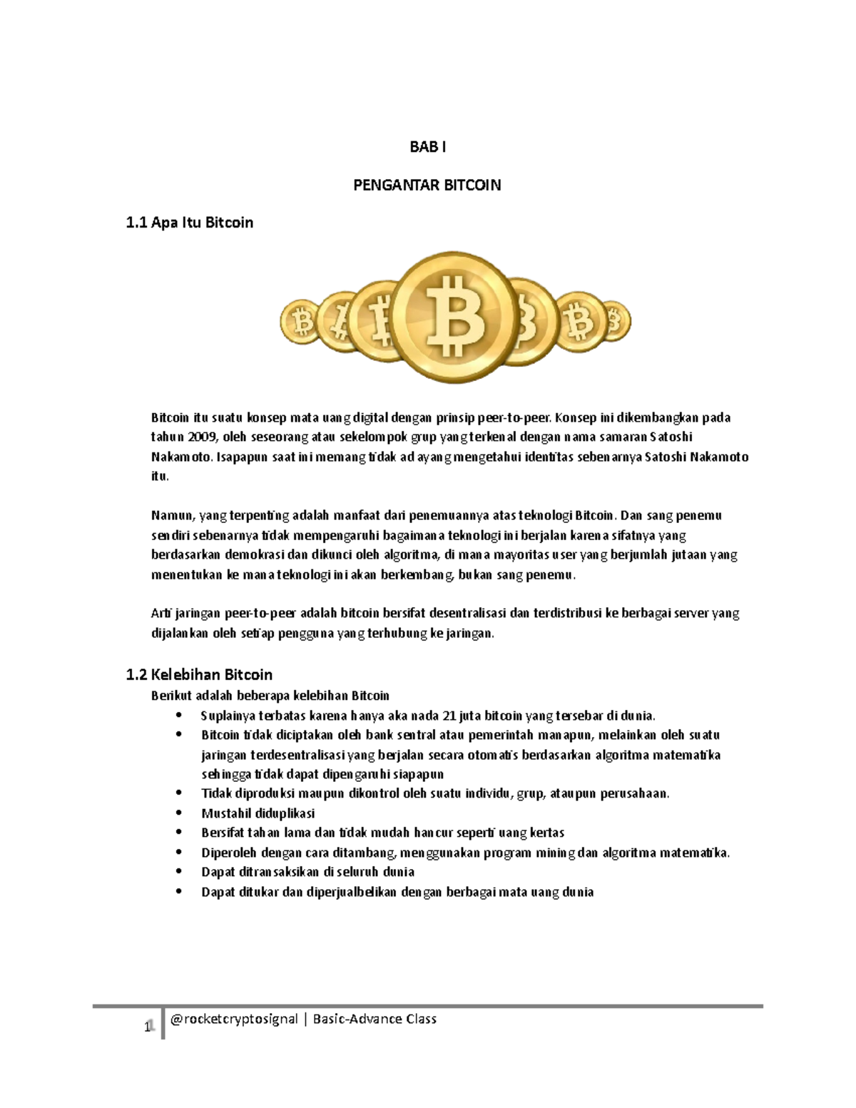 Pdfcoffee com buku panduan trading bitcoin by rocket crypto signal - 1 @rocketcryptosignal ...