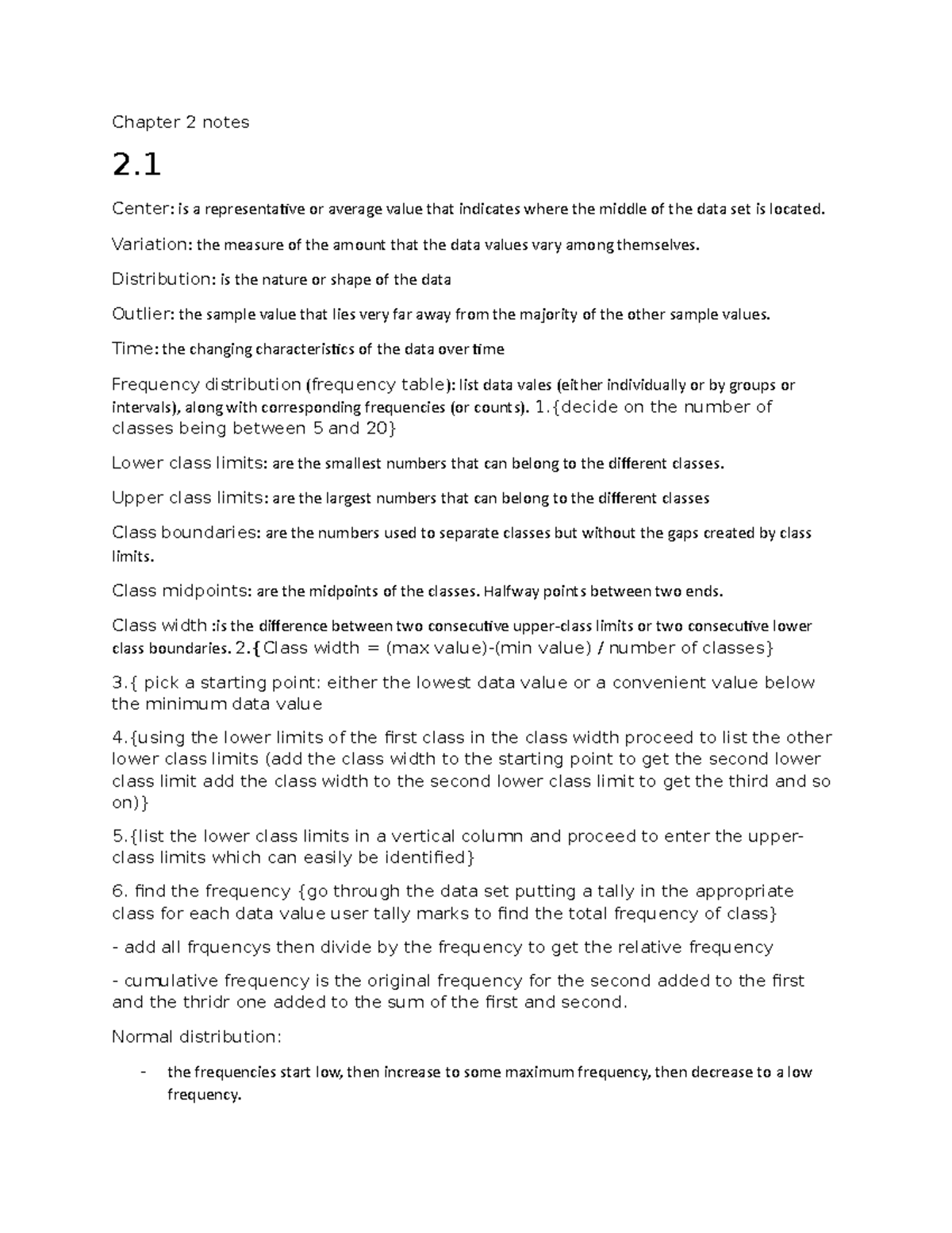 Chapter 2 - vocabulary with an explanation of how to solve. - Chapter 2 ...