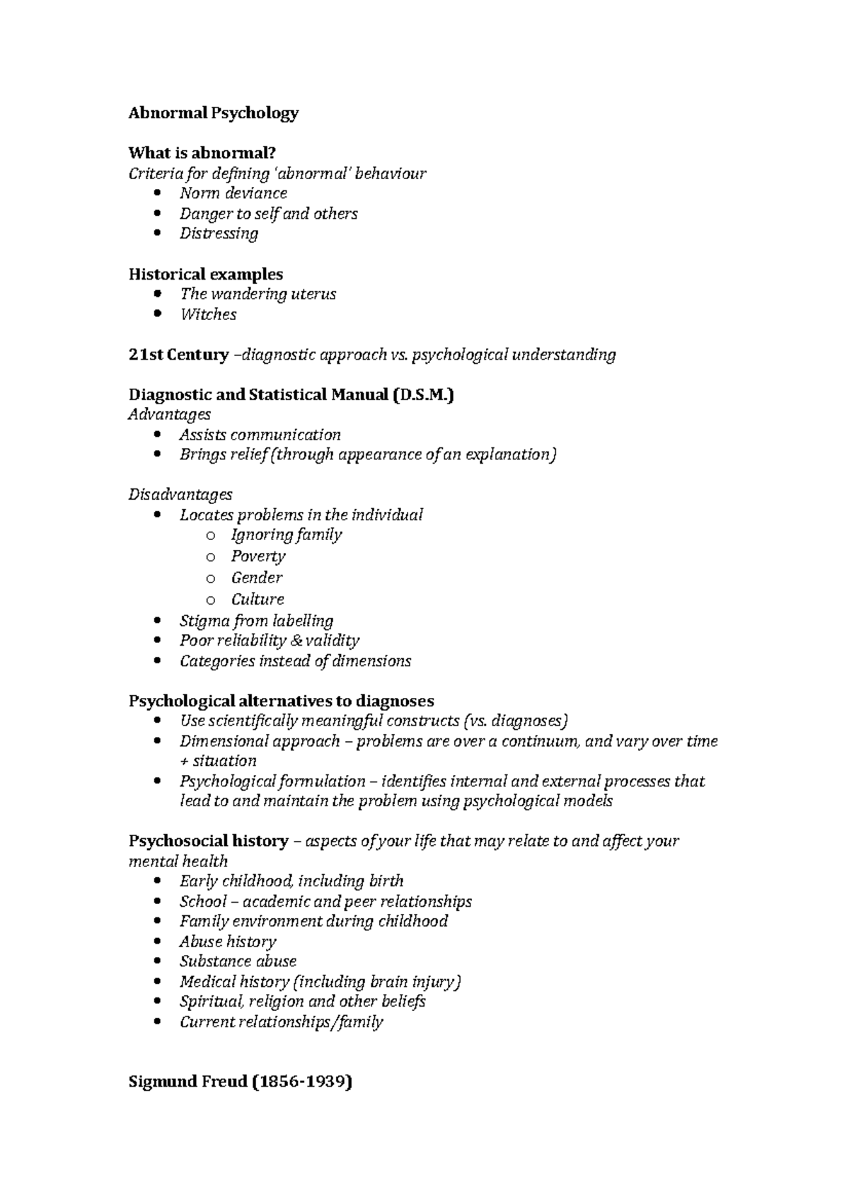 Topic 8 Abnormal Psychology Abnormal Psychology What Is Abnormal topic-8-abnormal-psychology-abnormal-psychology-what-is-abnormal