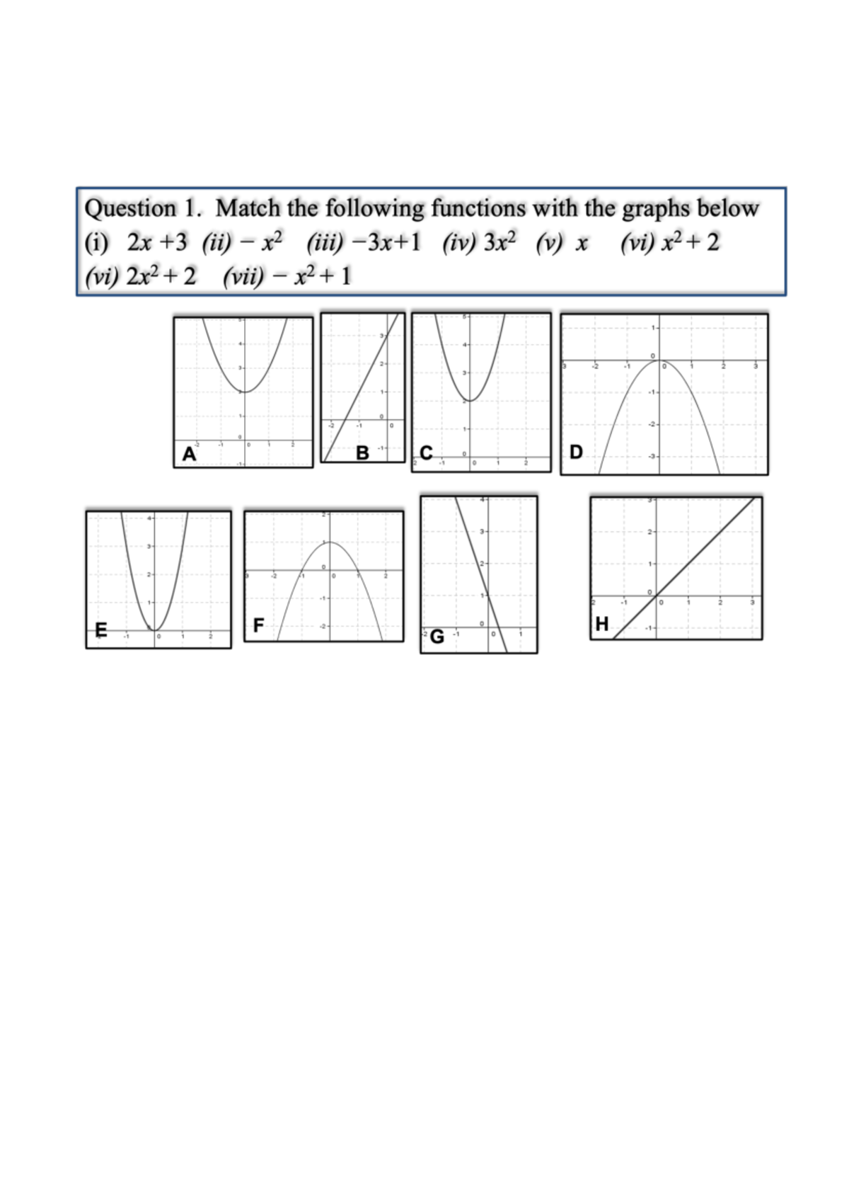 Tutorial 2 - Match functions Exercise - Computer Related Mathematics ...
