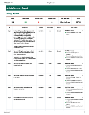 Administrative Capstone Study Guide - Administrative Capstone Steps ...