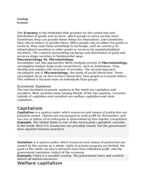 [Solved] Which of the following is an example of structural mobility a - Intro Sociology (SOC ...