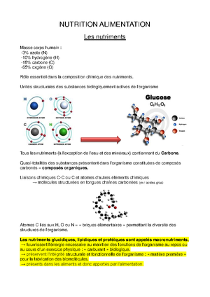 Examen 2016, questions et réponses - EXAMEN NUTRITION ALIMENTATION MAI ...