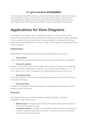 Applications of Functions and relations in real life - All rights ...