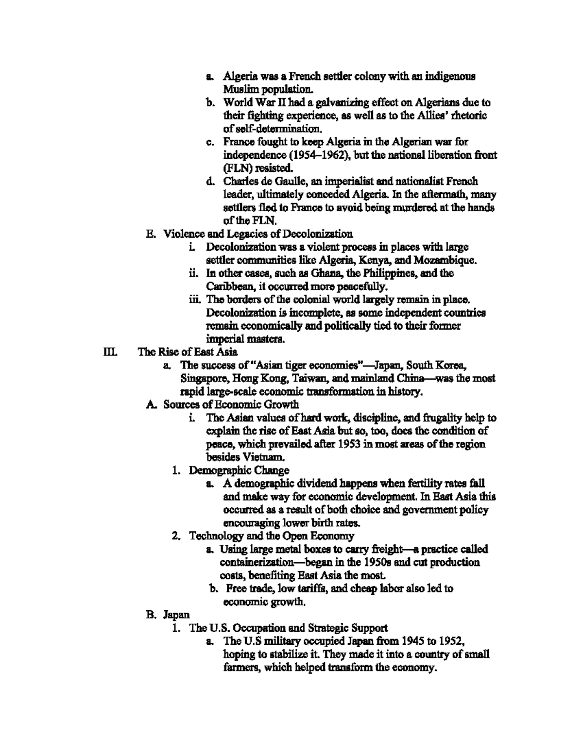 3-ch28-outline - Notes for Dr McCoy's class - HIST 1020 - Studocu