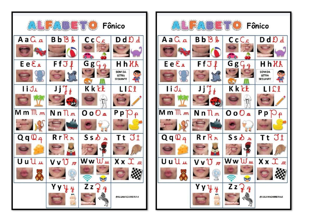 Alfabeto- Fonico - atividades - ALFABETO Fônico ALFABETO Fônico AaGa ...