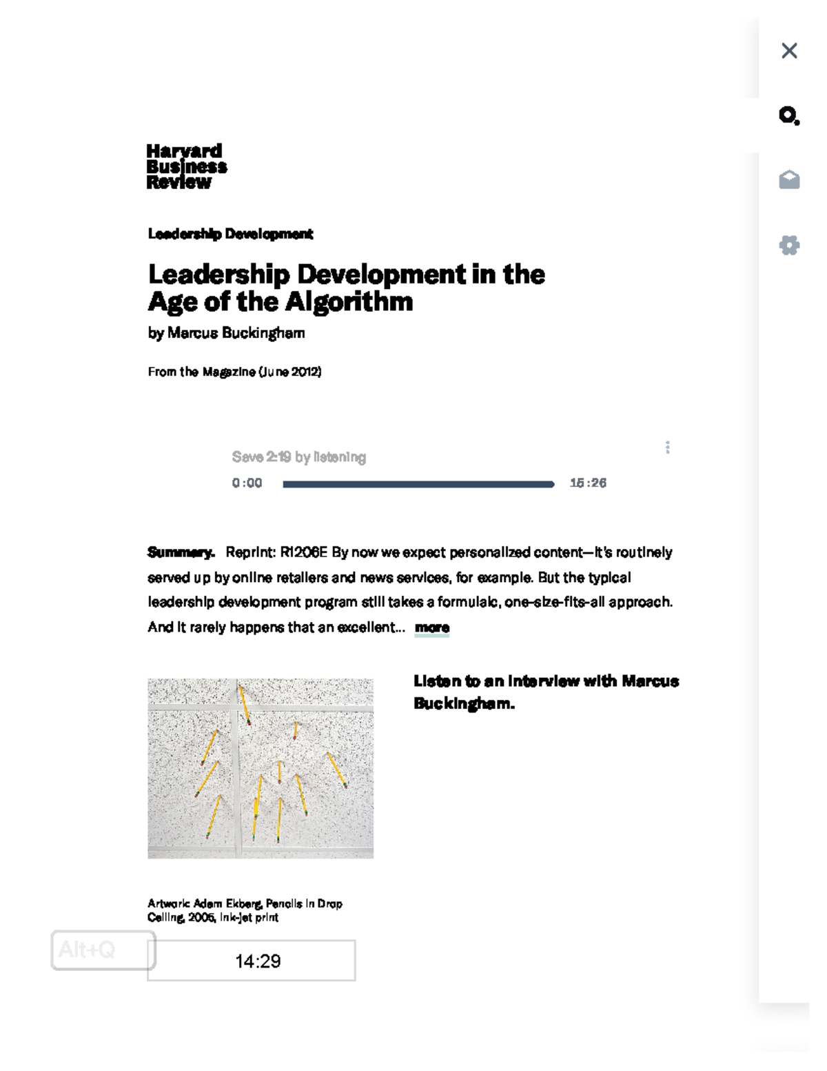 Leadership Development in the Age of the Algorithm - Leadership ...