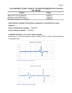 Reactividad DE LOS Elementos Metalicos - UNIVERSIDAD DE LOS LLANOS Facultad de Ciencias B·sicas ...