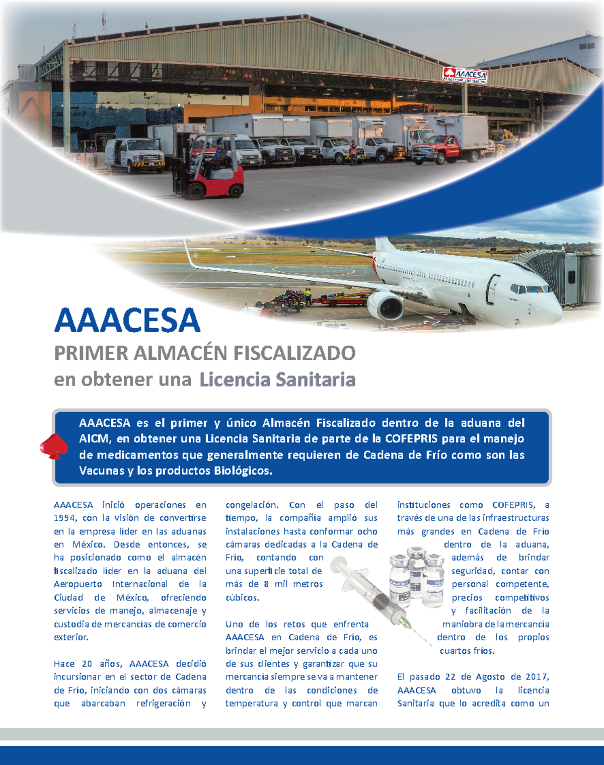 BoletíN- Farma - AAACESA inició operaciones en 1994, con la visión de ...