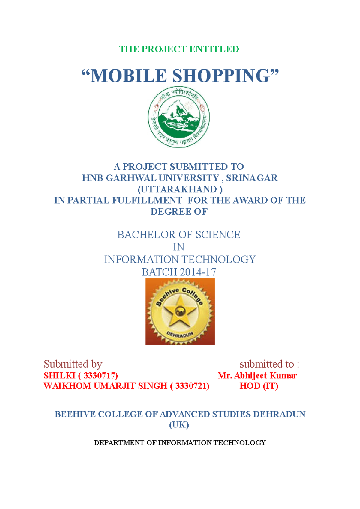 Mobile Shop Management System Documentation Compress The Project Entitled “mobile