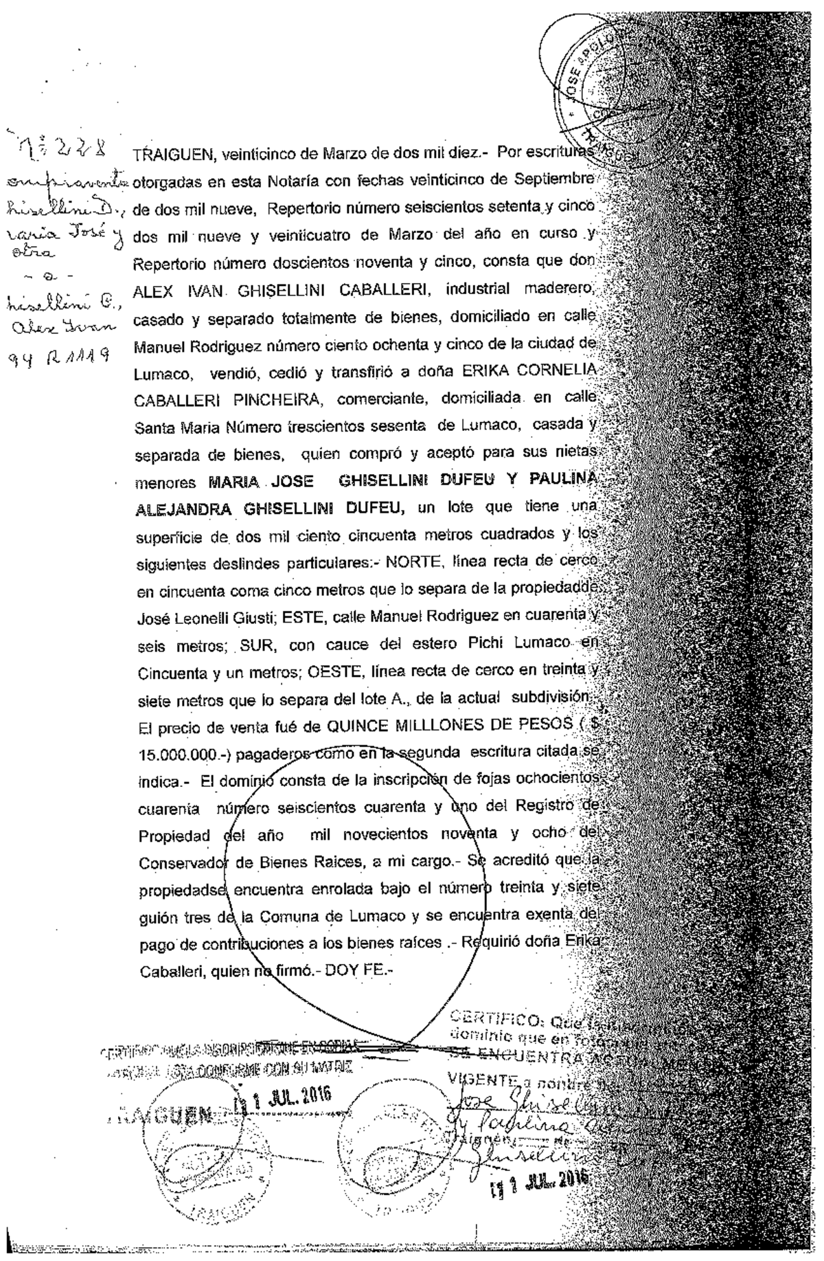 Terceria Posesion 53 - cbcbcbcb - Gestion Universitaria - Studocu