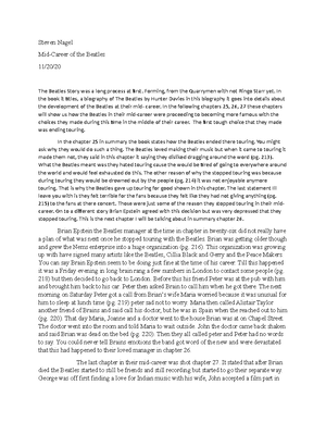 Pop Music lecture notes - Song form (AABA) 32 bar form when a composer ...