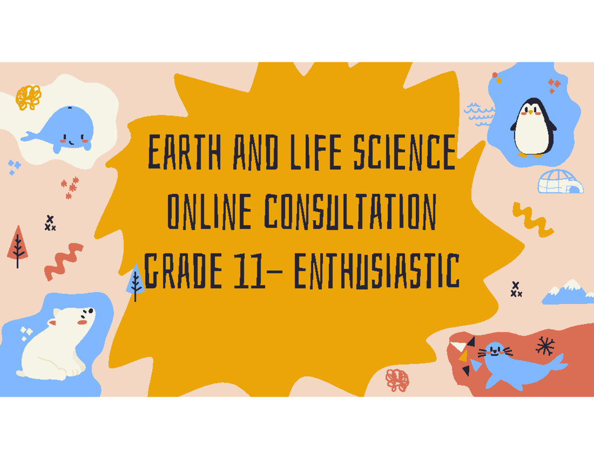 Evolution of Living and Non Living things - Earth and life science ...