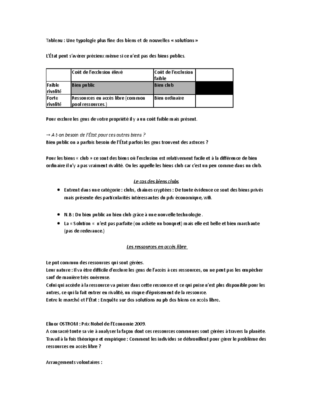 2 - Partie du cours - Warning: TT: undefined function: 32 Tableau : Une typologie plus fne es ...