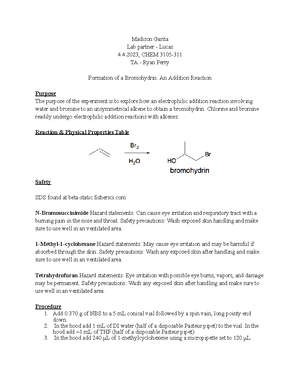 3106 Lab Report 1 - lab - Madison Garita Lab partner - Amelia Balser 1 ...