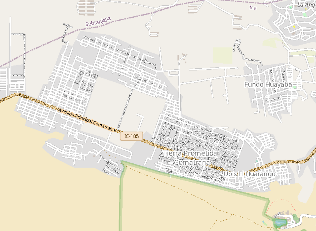 Map - MAPA DE ICA - Cartografía y sistemas de georreferencia - Tierra ...