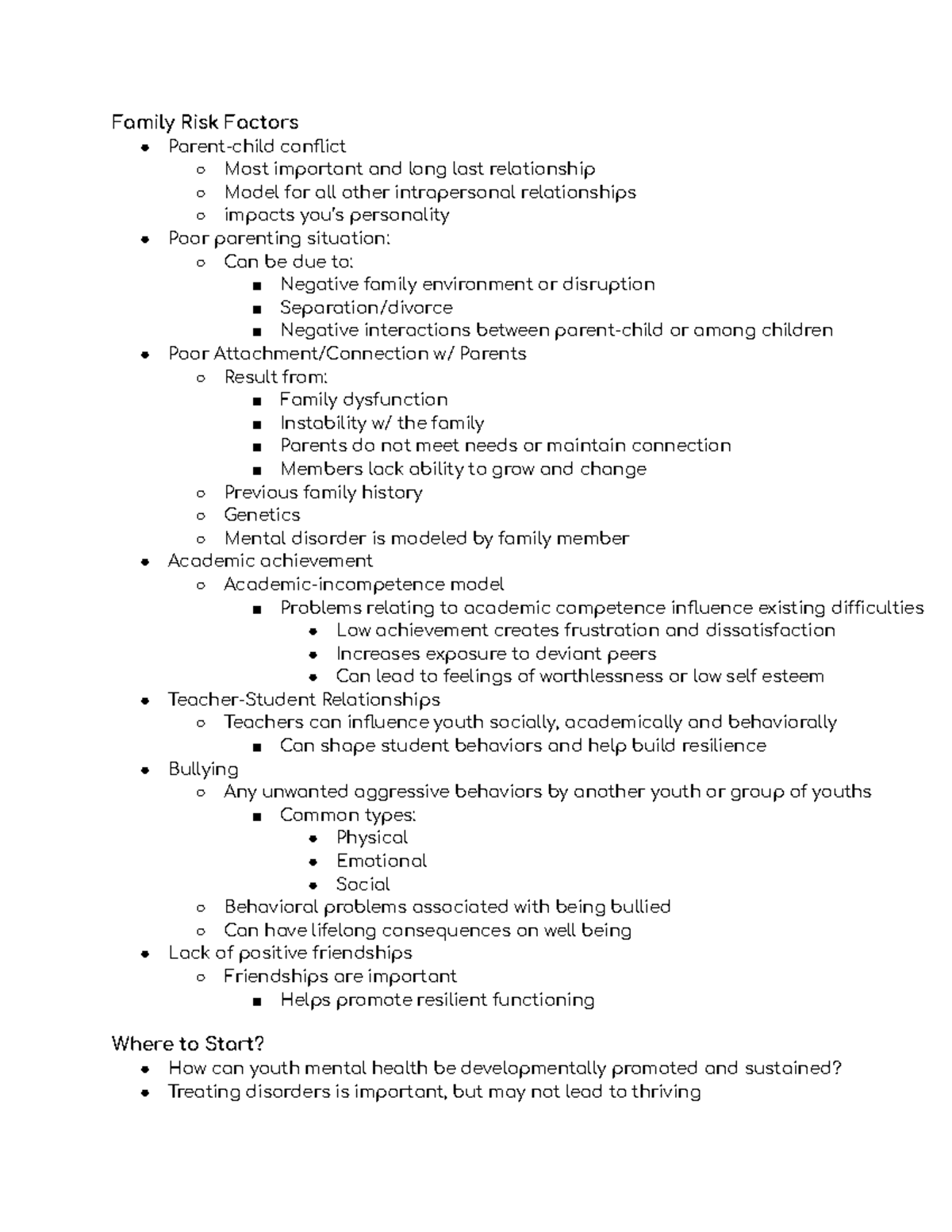 Soc24 - Social Problems and How to Help - Family Risk Factors Parent ...