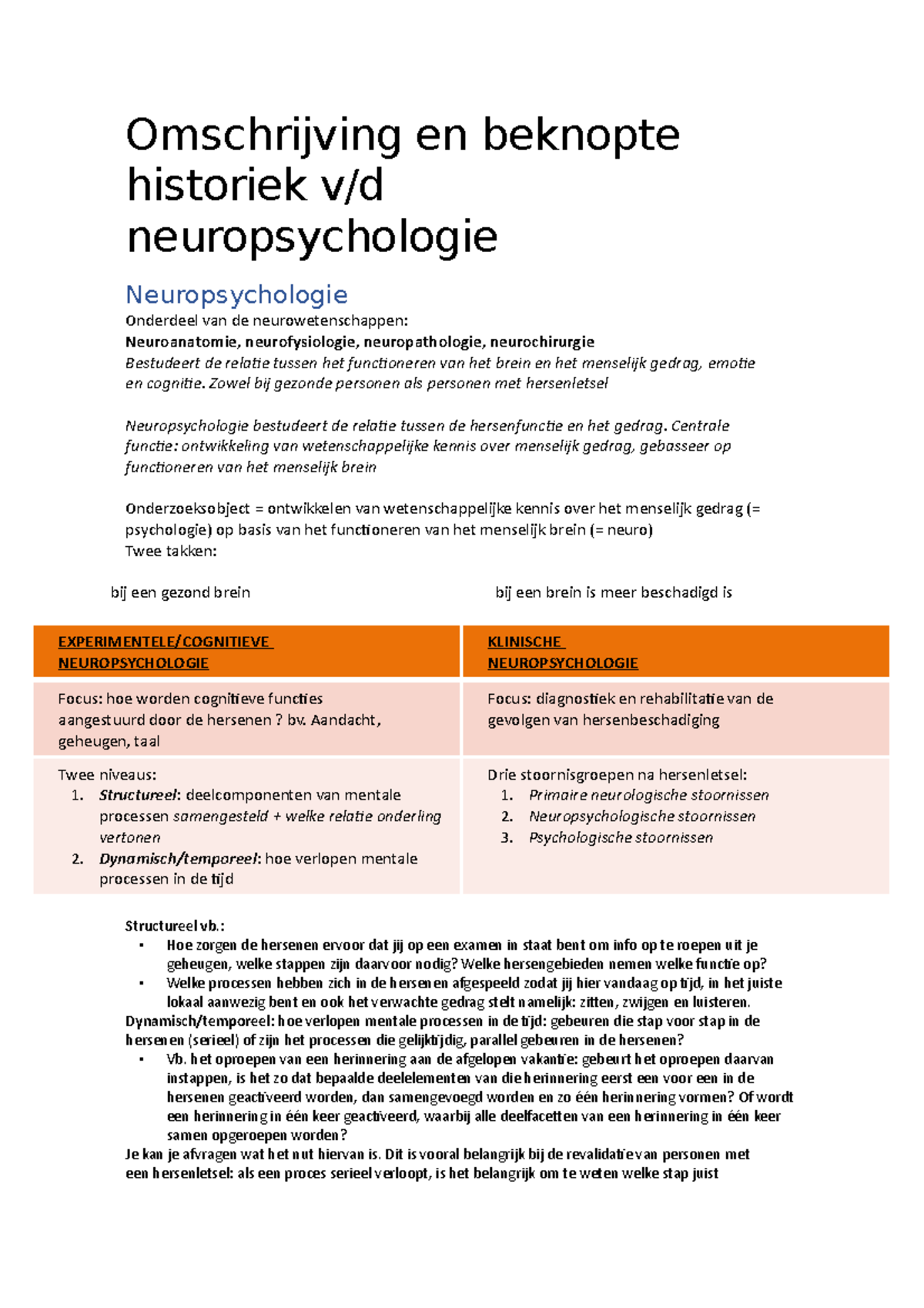 Omschrijving en beknopte historiek - Omschrijving en beknopte historiek ...