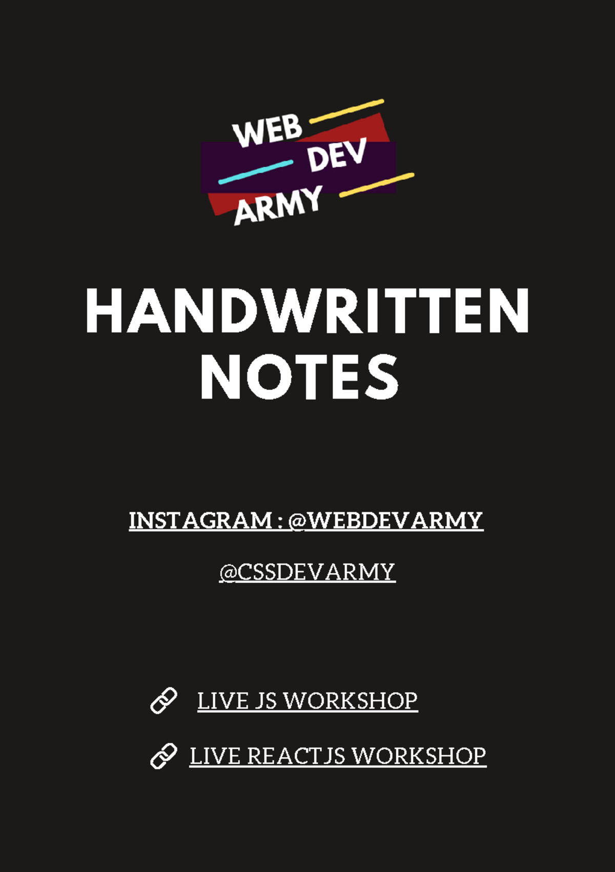 React Js - best notes - B.Tech - HANDWRITTEN NOTES INSTAGRAM ...